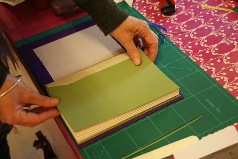 Hardback bookbinding - Paula Tew
